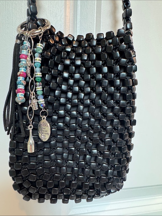The Sak | Bags | Woven Bead Crossbody Wartisancrafted Bag Charm | Poshmark
